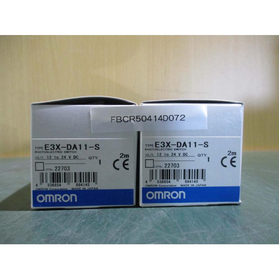 新古 OMRON PHOTOELECTRIC SWITCH E3X-DA11-S 光電センサースイッチ [2個](FBCR50414D072) : growdetrading Yahoo ...