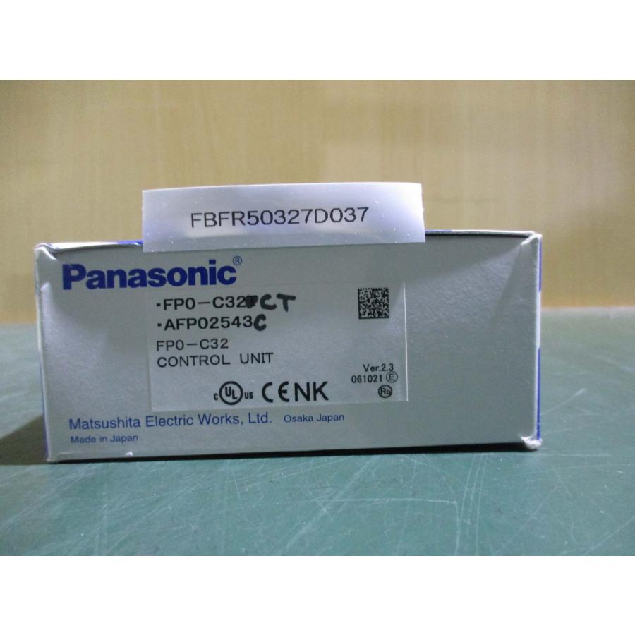 新古 Panasonic FP0 CONTROL UNIT AFP02543C FP0-C32CT(FBFR50327D037 ...