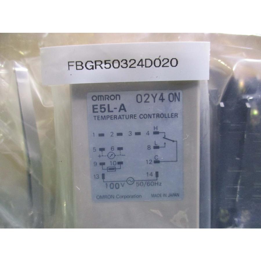 新古 OMRON TEMPERATURE CONTROLLER E5L-A 温度調節器(FBGR50324D020) : growdetrading Yahoo!ショップ - 通販 ...