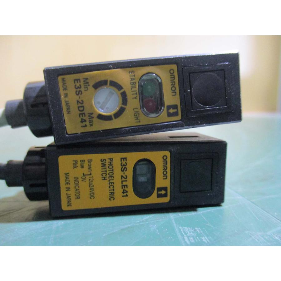 中古 Omron E3S-2LE41 / E3S-2DE41 Photoelectric Sensor Switch Photoeye Emiter(FBGR50328D047 ...