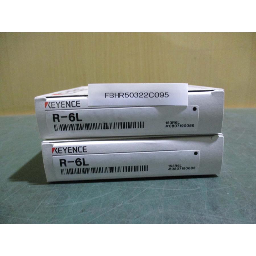 新古 KEYENCE R-6L 超小型デジタルレーザセンサ リフレクタ 2セット(FBHR50322C095) : growdetrading ...