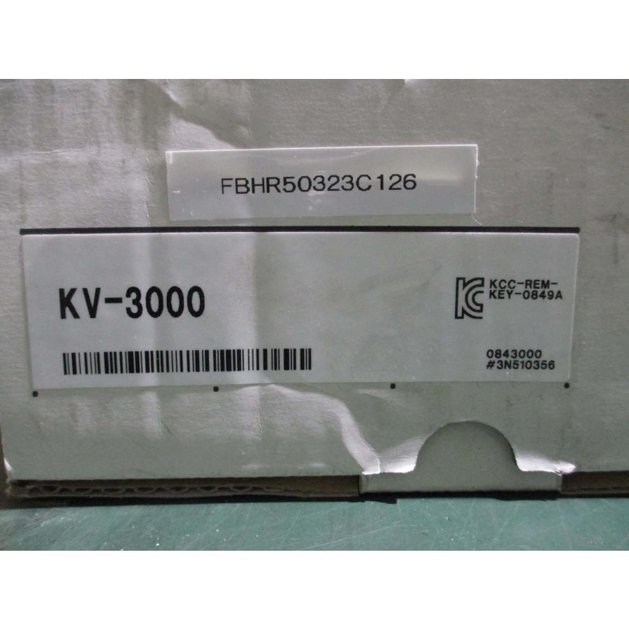 新古 KEYENCE CPU ユニット KV-3000 プログラマブル コントローラ(FBHR50323C126) : growdetrading Yahoo!ショップ - 通販 ...
