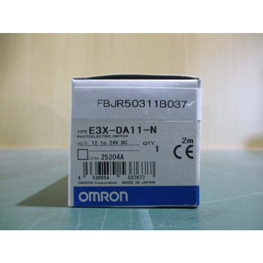 新古 OMRON PHOTO ELECTRIC SWITCH E3X-DA11-N 光電センサースイッチ(FBJR50311B037 ...
