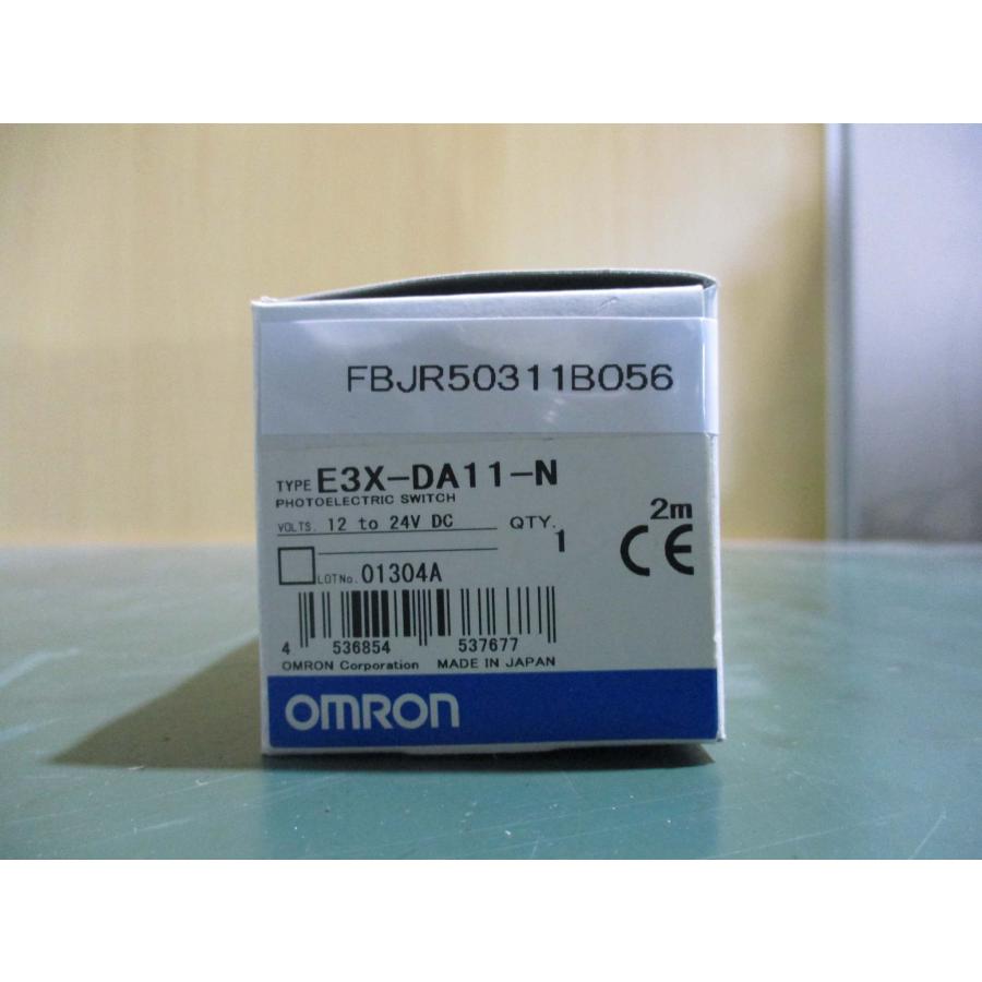 新古 OMRON PHOTO ELECTRIC SWITCH E3X-DA11-N 光電センサースイッチ(FBJR50311B056 ...