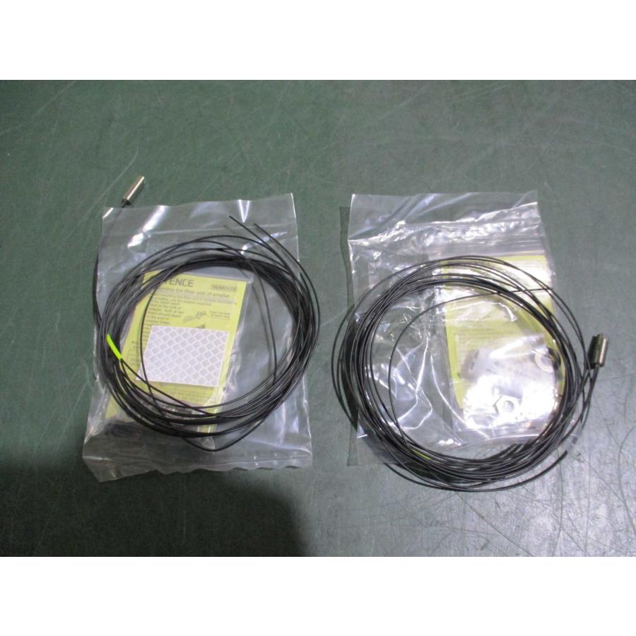 新古 KEYENCE Fiber Optic Sensor FU-13 光ファイバー センサー(FBJR50311B072 ...