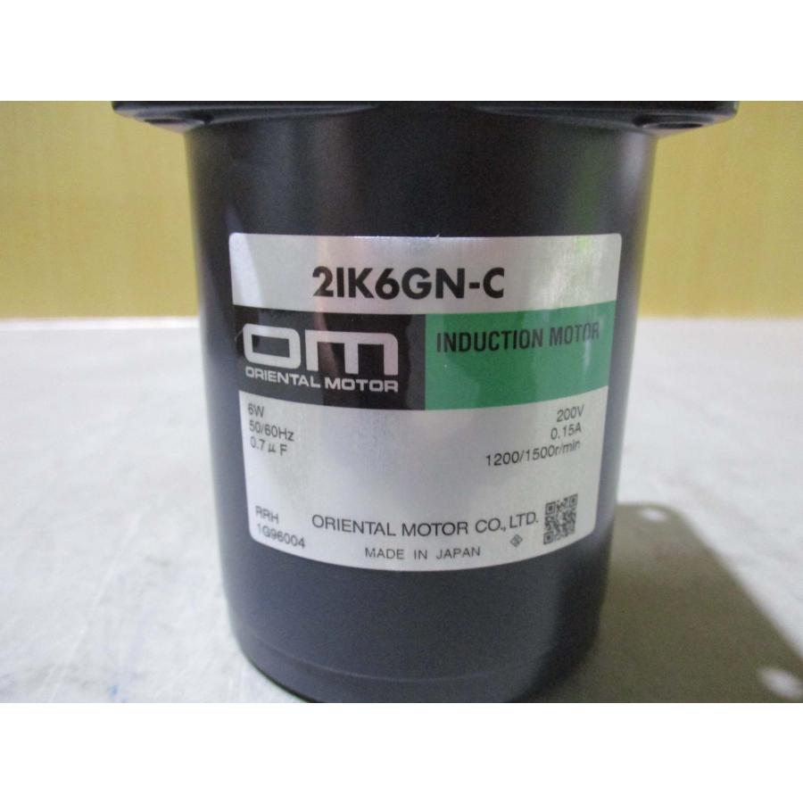 新古 ORIENTAL MOTOR INDUCTION 2IK6GN-C 6W(FBJR50311C008) : growdetrading ...