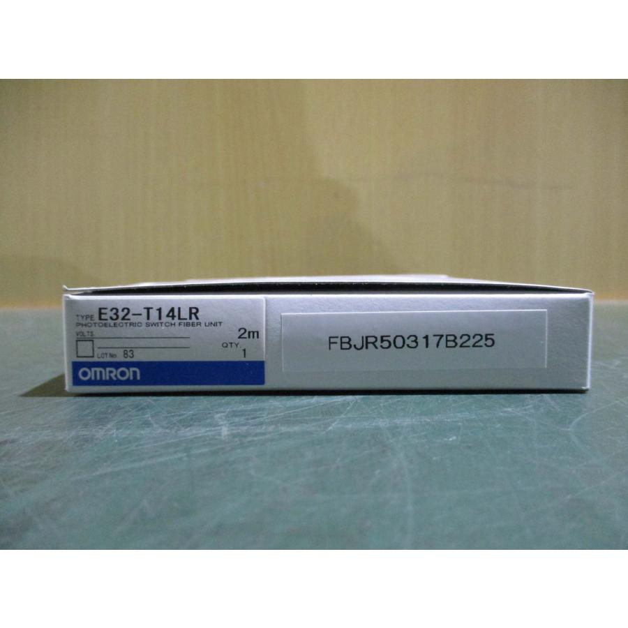 新古 OMRON PHOTOELECTRIC SWITCH FIBER UNIT E32-T14LR 光電スイッチファイバーユニット ...