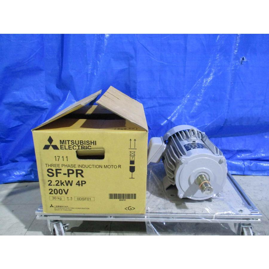 新古 三菱電機 SF-PR 2.2kW 4P 200V 高性能省エネモータ スーパーラインプレミアムシリーズ SF-PR形 送料別 (FBJR61031E001 ...