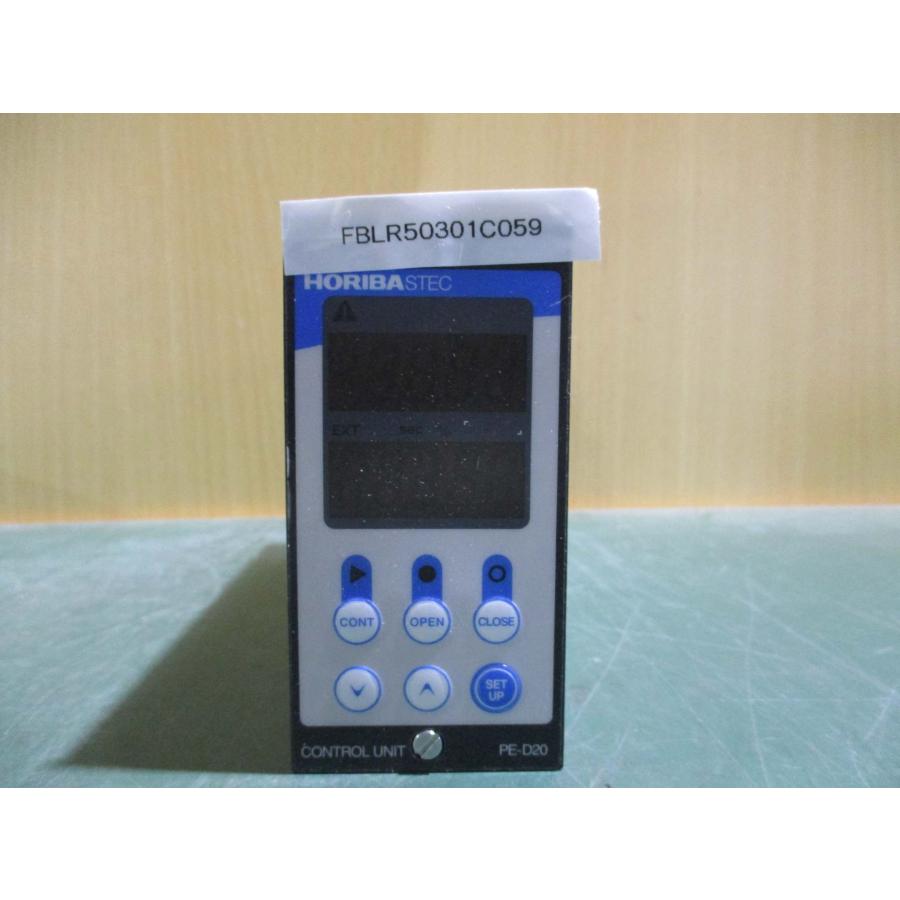 新古 HORIBA PE-D20 制御ユニット AC100V-240V 30VA(FBLR50301C059) : growdetrading ...