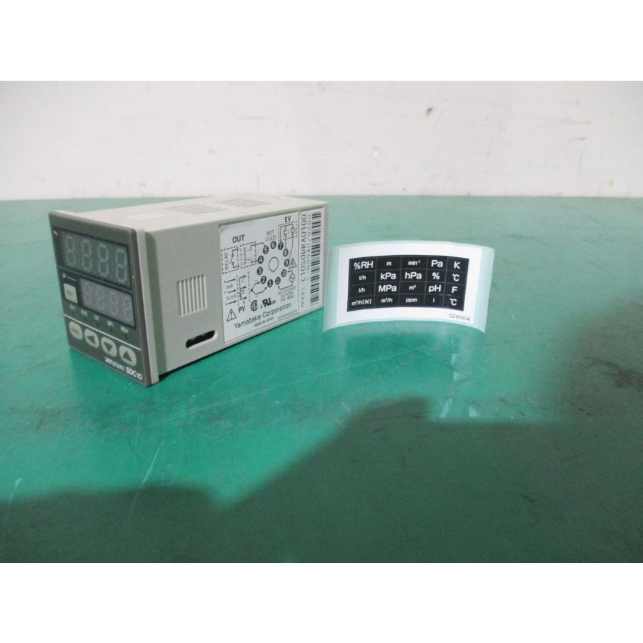 新古 Yamatake C10S0DRA0100 SDC10 AC100-240V 50/60Hz(FBMR50213A050 ...