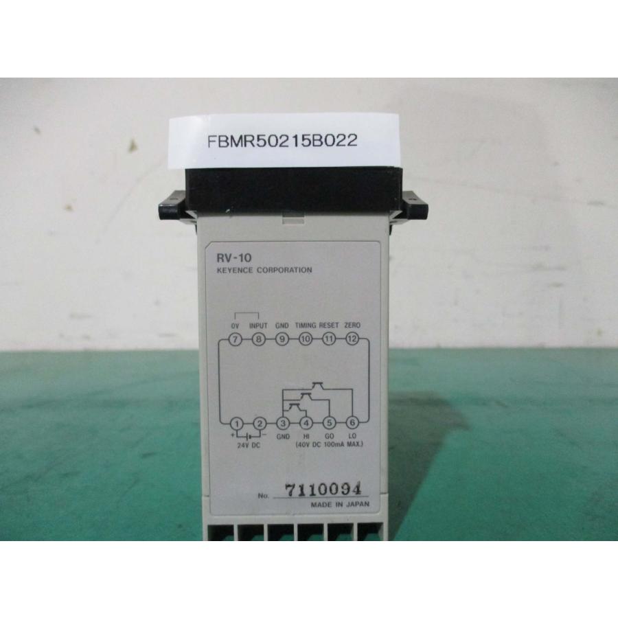 中古 KEYENCE RV-10 小型デジタルメータリレー(FBMR50215B022) : growdetrading Yahoo!ショップ - 通販 - Yahoo!ショッピング