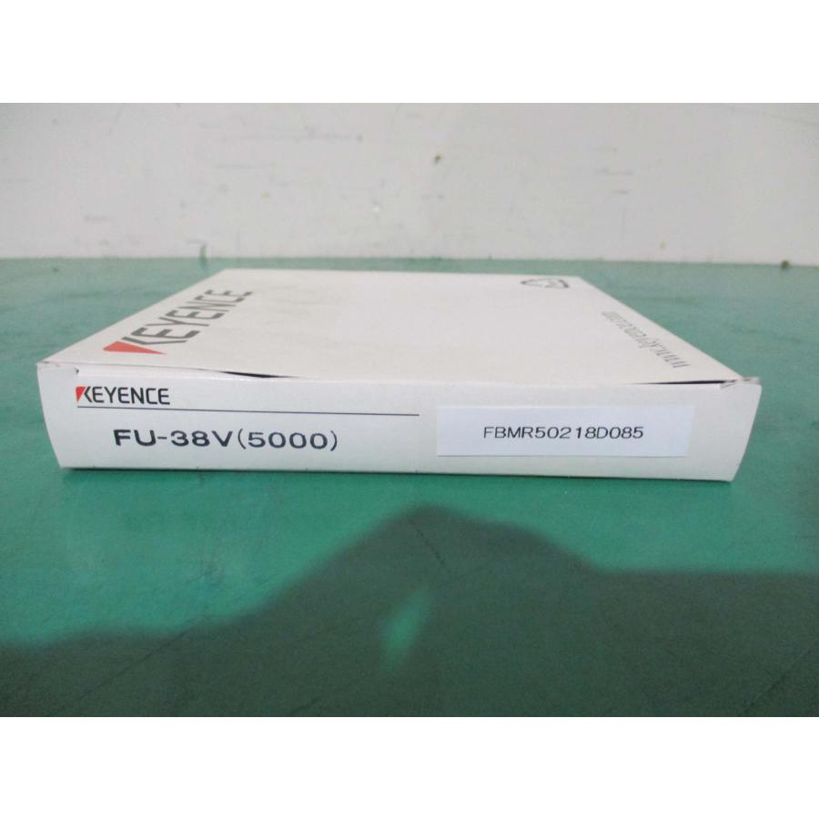 新古 KEYENCE FU-38V(5000) ファイバユニット 反射型 フラット(FBMR50218D085 ...