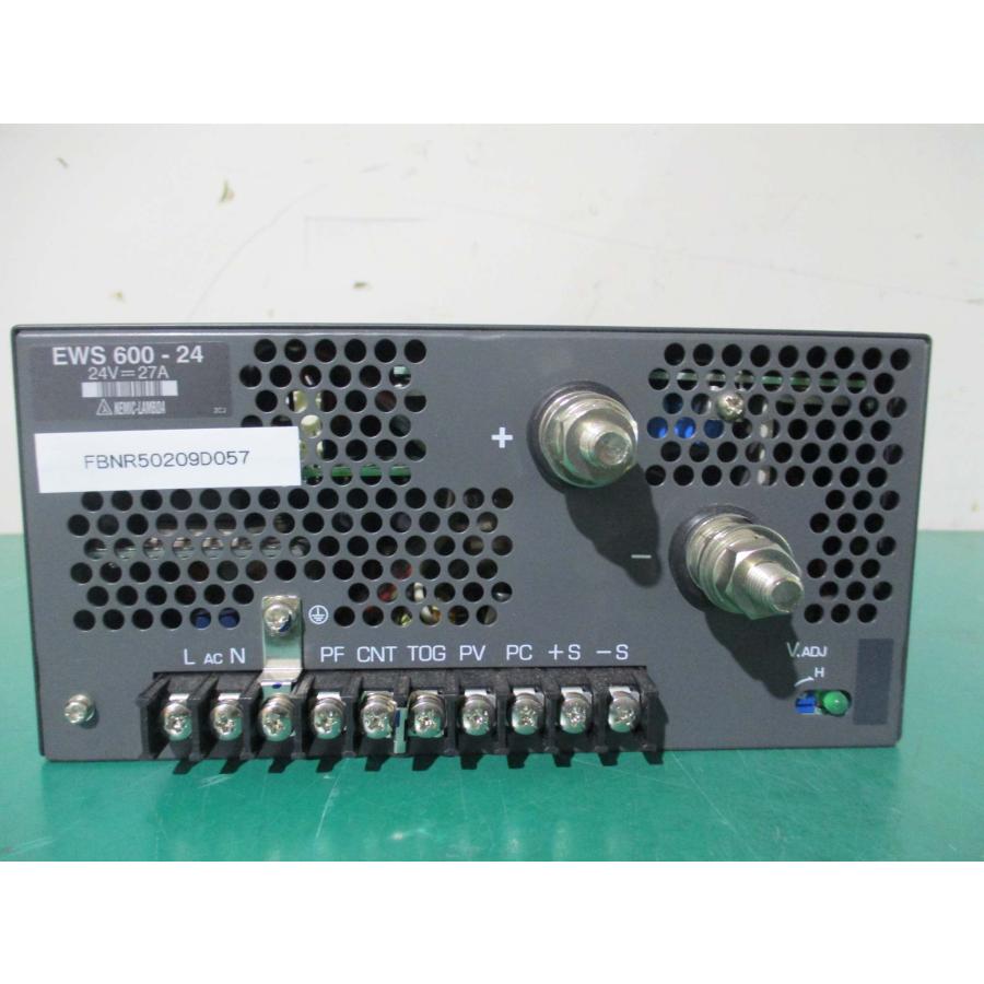 中古 NEMIC-LAMBDA AC INPUT EWS600-24 AC入力電源 24V 27A(FBNR50209D057) :FBNR50209D057:growdetrading ...