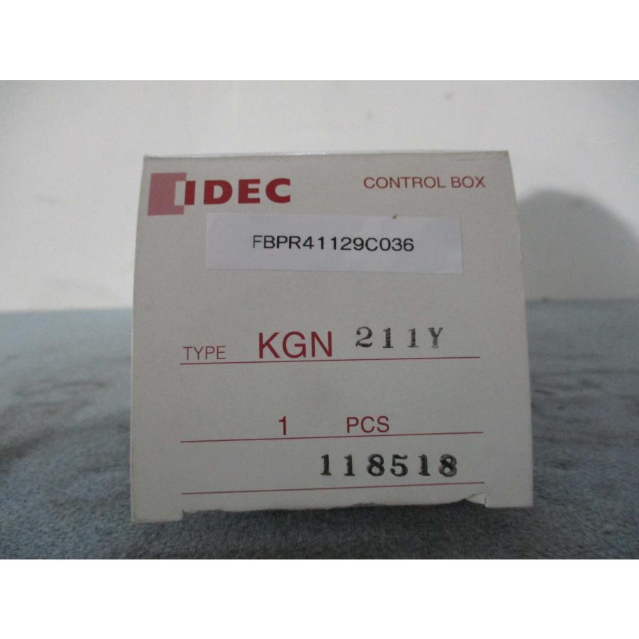 中古IDEC(アイデック/和泉電機) KGN211Y 形コントロールボックス 送料別(FBPR41129C036 ...