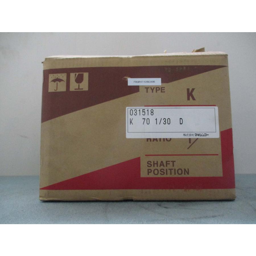 中古MAKISHINKO 一段ウォーム減速機K型 K70 1/30(FBQR41128C006) : growdetrading Yahoo!ショップ - 通販 - Yahoo!ショッピング