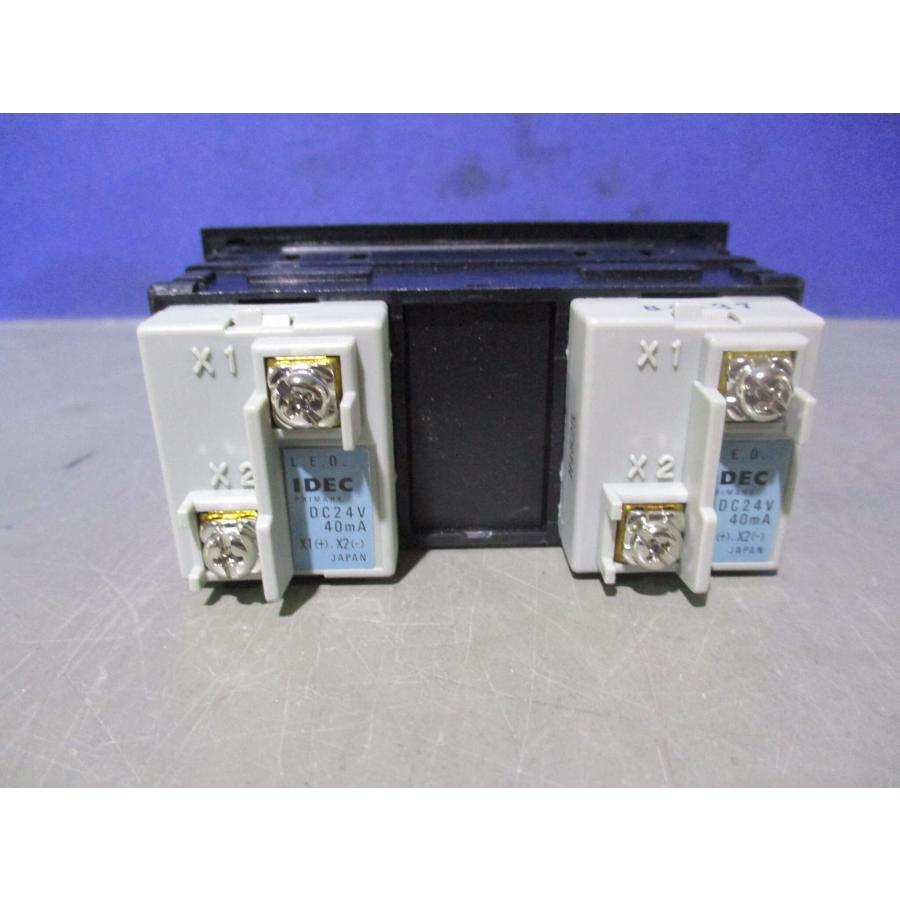 新古 IDEC SLD96-2DH2BY/R SQUARE LIGHT 角型表示灯 (FBQR61017D037 ...