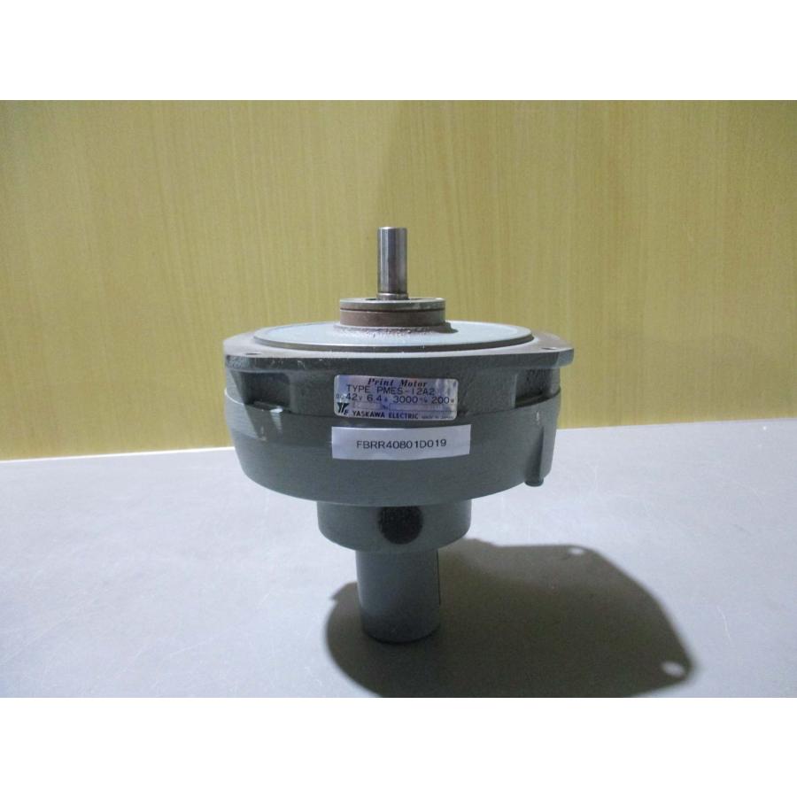 中古 YASKAWA PRINT MOTOR PMES-I2A2 DC 42V 6.4A 3000R/M 200W(FBRR40801D019 ...
