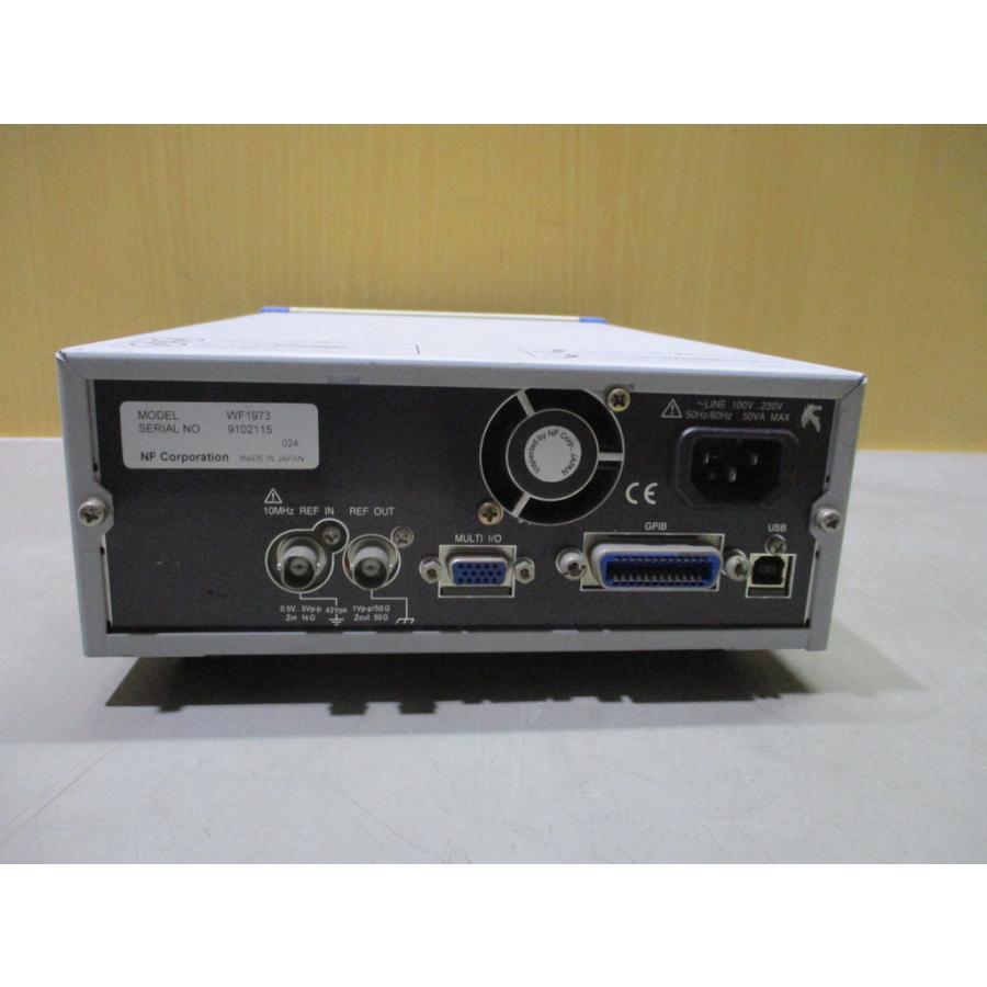 中古 NF WAVE FACTORY WF1973 Multifunction Generator 通電OK(GABR70228B007 ...