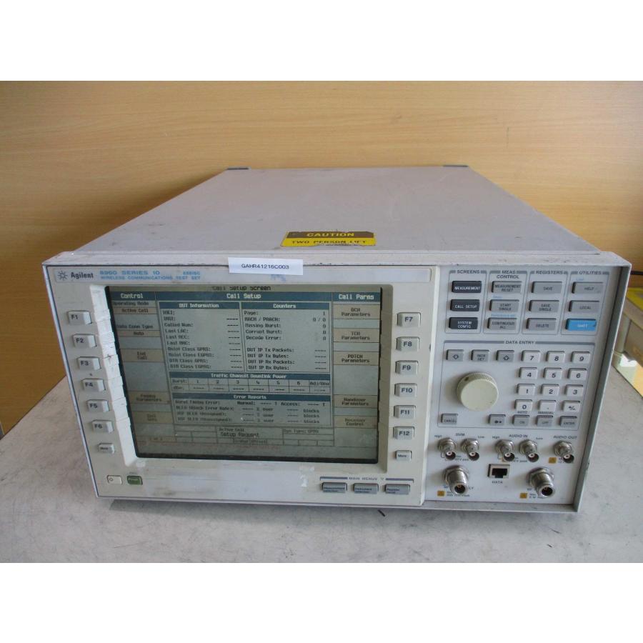中古Agilent 8960 SERIES 10 E5515C WIRELESS COMMUNICATIONS TEST SET ...