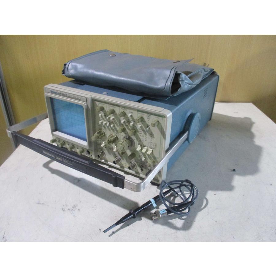中古 Tektronix 2445A 4 channel 150 Mhz oscilloscope 通電OK(GAKR50210A004 ...