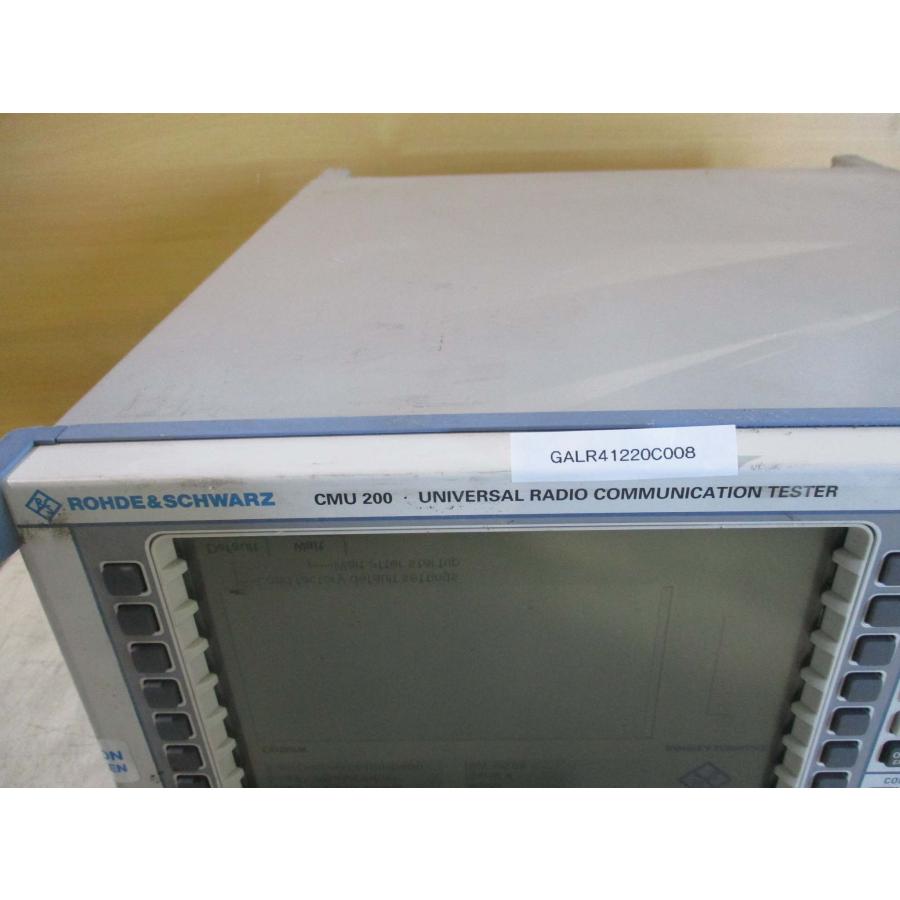 中古 Rohde&Schwarz CMU200 Universal Radio Communication Tester 万能無線通信テスター ...
