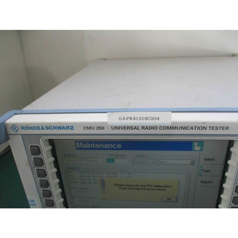 中古Rohde & Schwarz CMU200 Universal Radio Communication Tester 1100.0008 ...