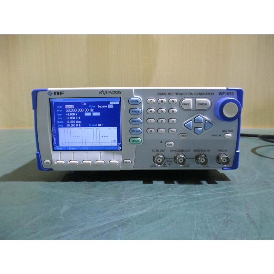 中古 NF WAVE FACTORY WF1973 Multifunction Generator 通電OK(GARR50519A004 ...