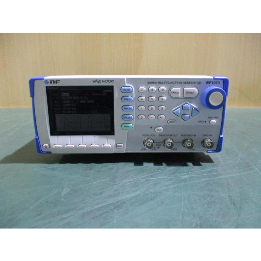 中古 NF WAVE FACTORY WF1973 Multifunction Generator 通電OK(GARR50519A004 ...