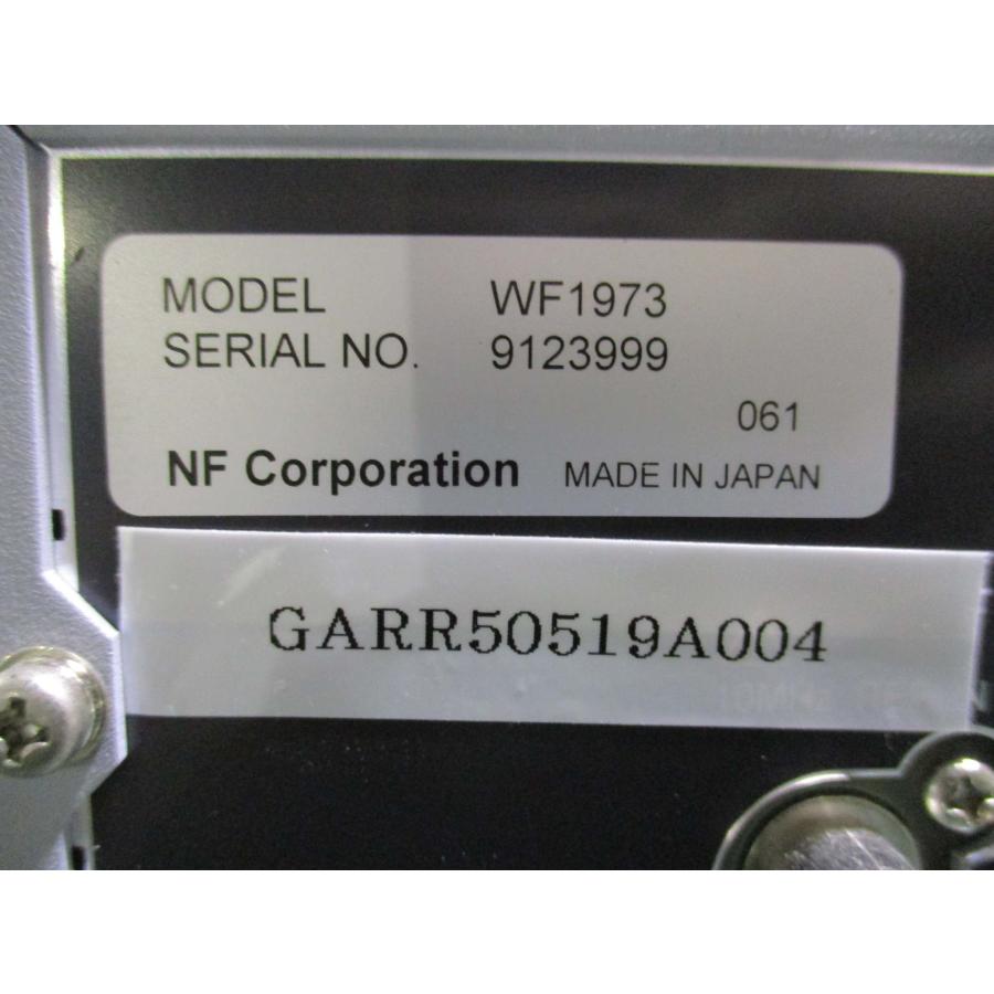 中古 NF WAVE FACTORY WF1973 Multifunction Generator 通電OK(GARR50519A004 ...