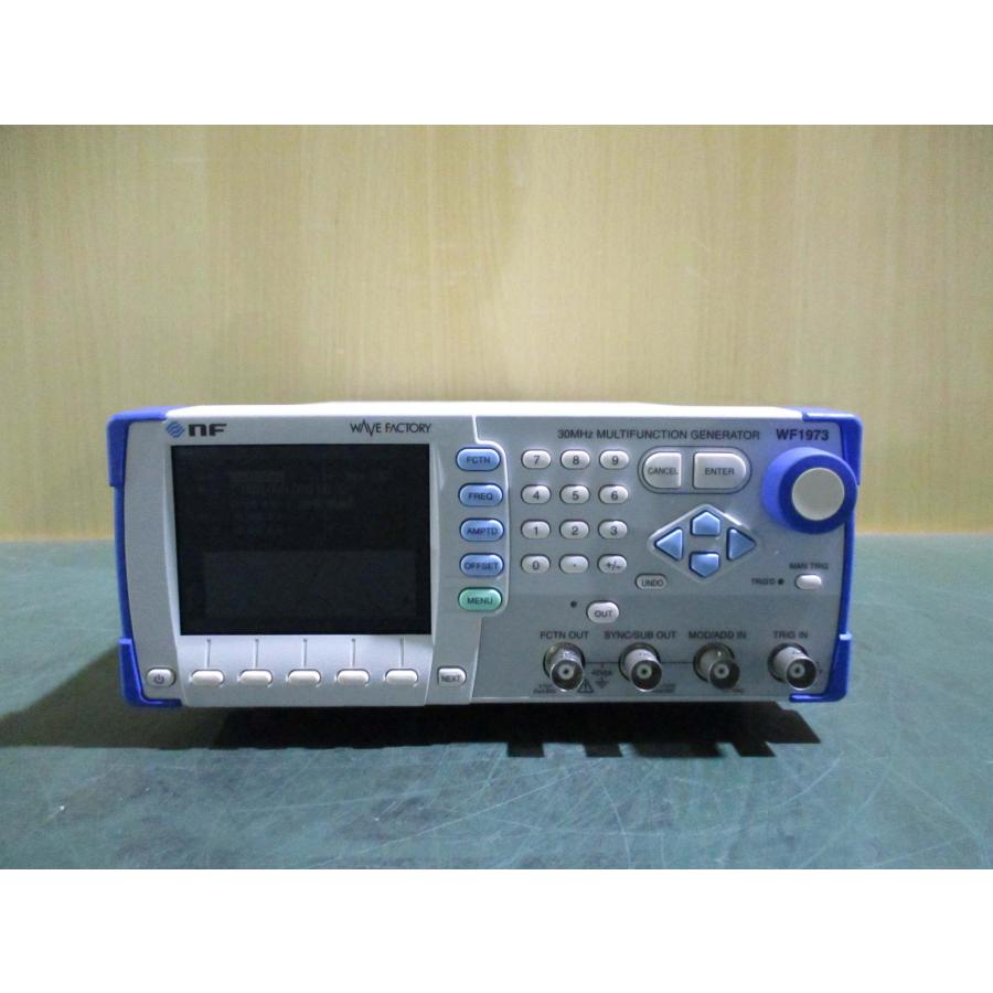 中古 NF WAVE FACTORY WF1973 Multifunction Generator 通電OK(GARR50519A006 ...