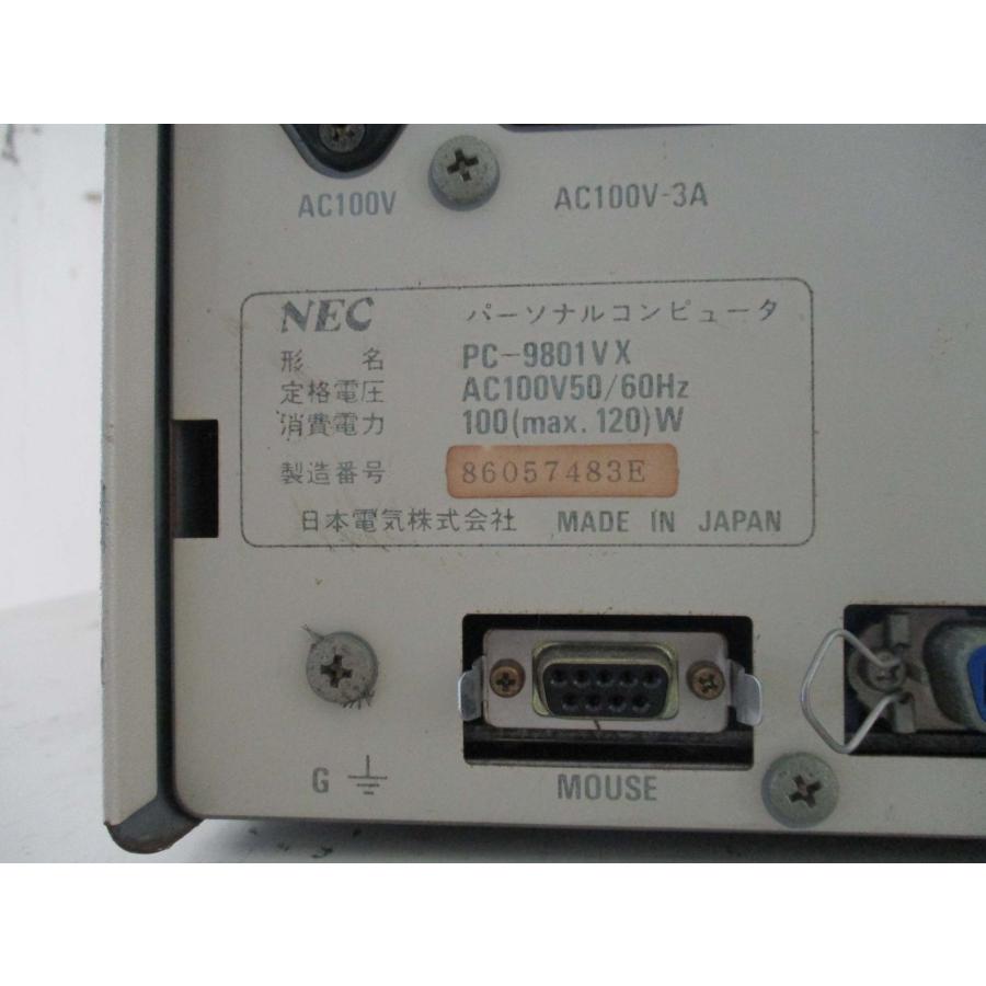 中古 NEC PERSONAL COMPUTER PC-9801VX パーソナルコンピュータ(HAAR41108D004 ...