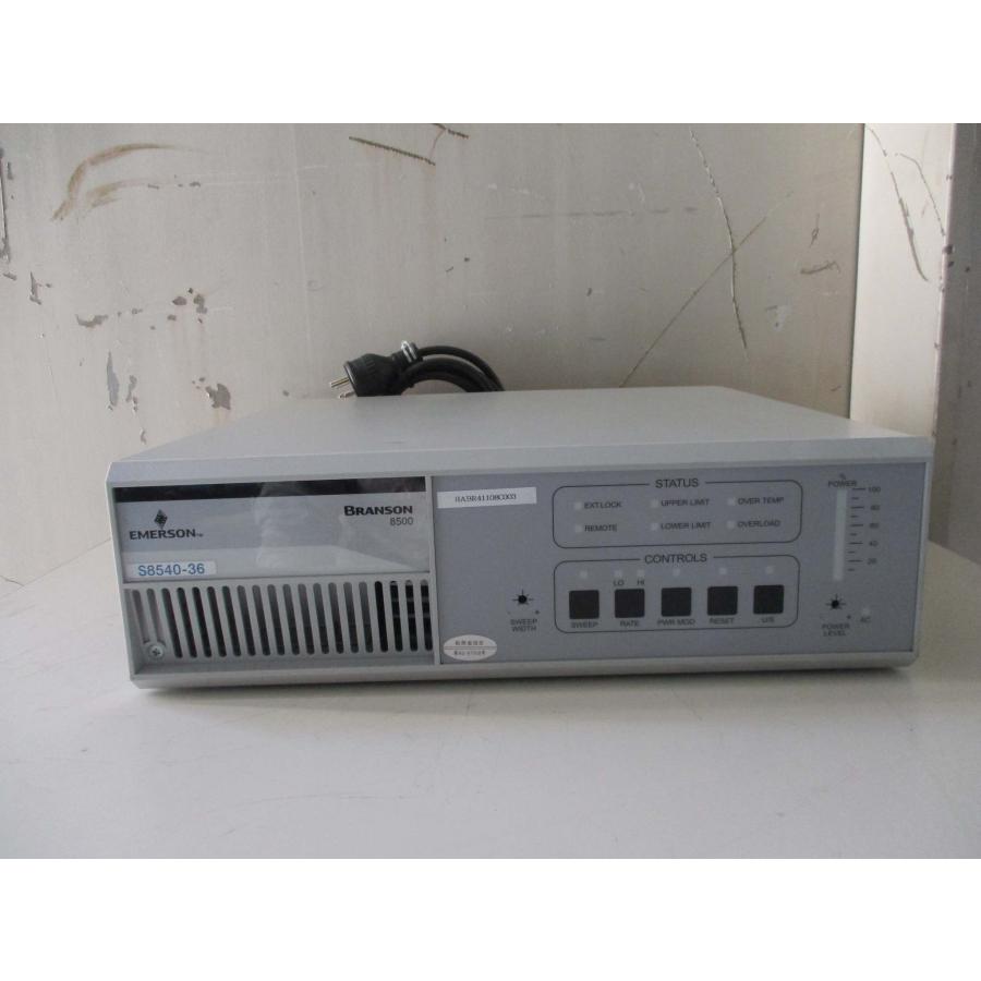 中古 EMERSON SERIES 8000 UL TRASONIC POWER SUPPLY S8540-36 Branson 8500 シリーズ進化型超音波発振器 ...