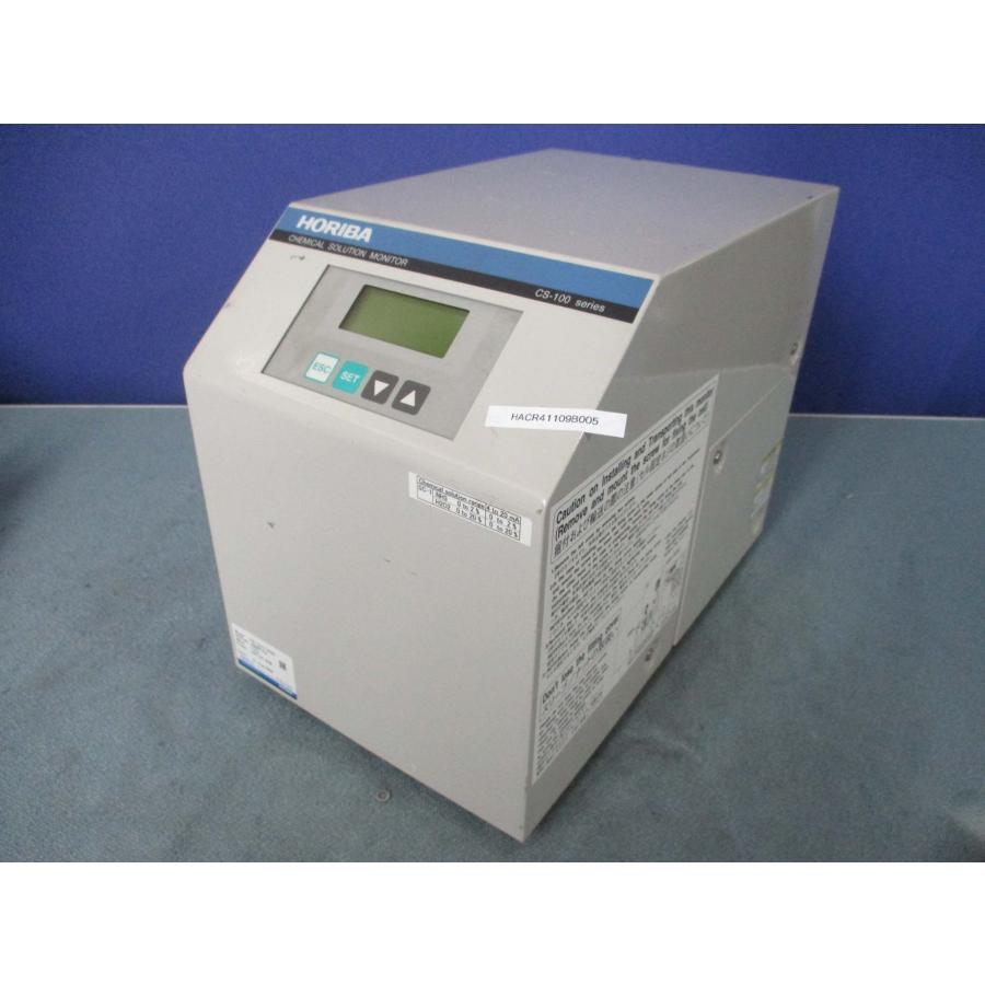中古 HORIBA CS-131C-0220 CHEMICAL SOLUTION MONITOR 薬液濃度モニター(HACR41109B005) : growdetrading Yahoo ...
