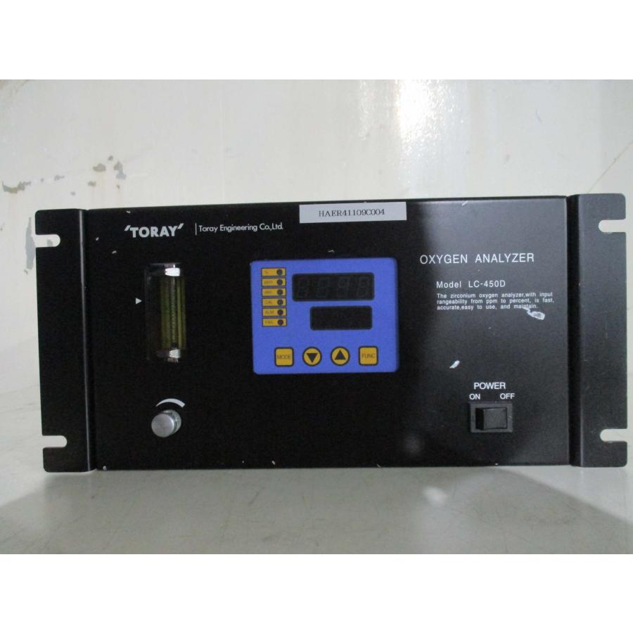 中古 TORAY OXYGEN ANALYZER LC-450D(HAER41109C004) : growdetrading Yahoo!ショップ - 通販 - Yahoo!ショッピング