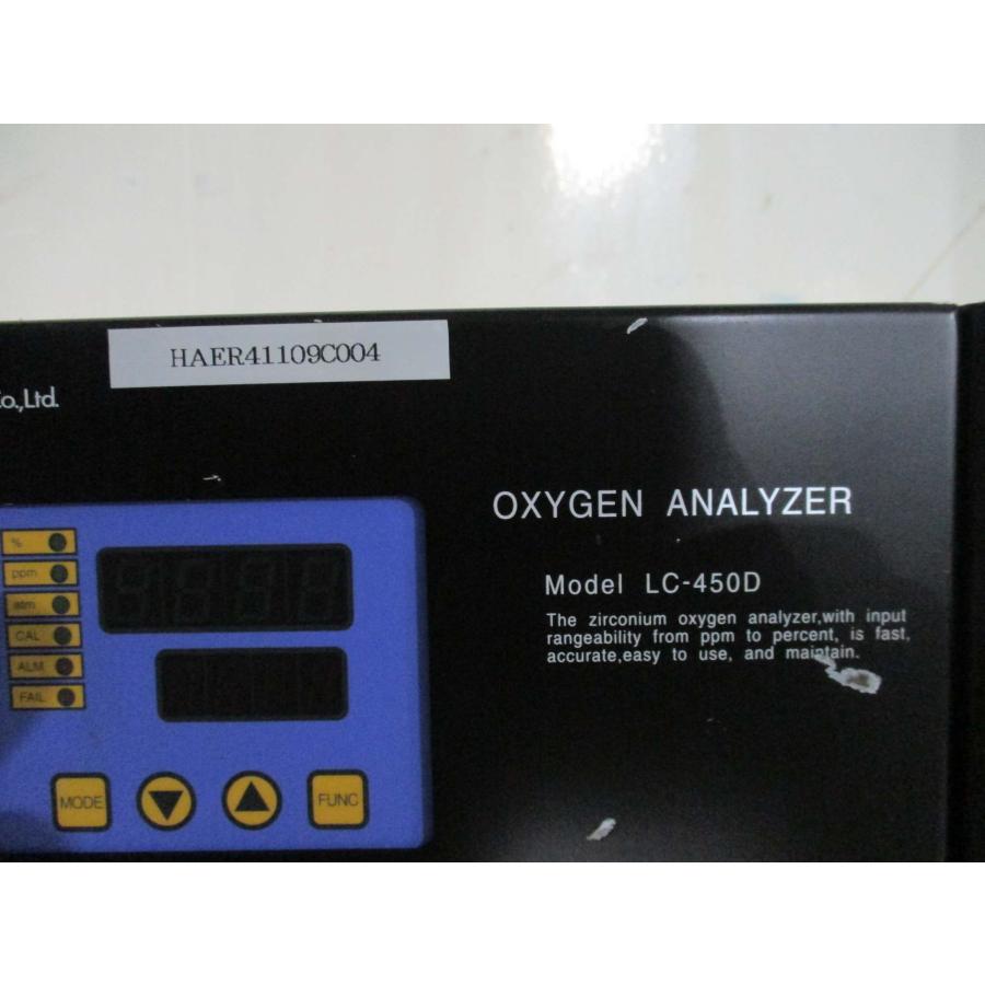中古 TORAY OXYGEN ANALYZER LC-450D(HAER41109C004) : growdetrading Yahoo!ショップ - 通販 - Yahoo!ショッピング
