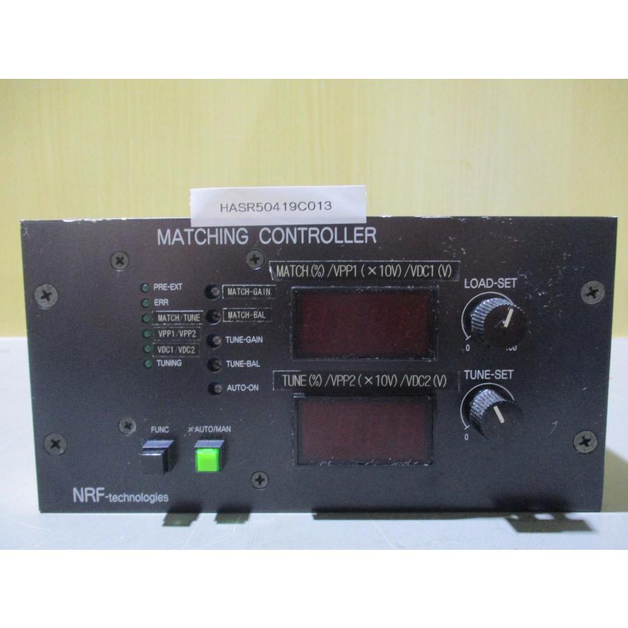 中古 NRF-TECHNOLOGIES MATCHING CONTROLLER(HASR50419C013) : growdetrading Yahoo!ショップ - 通販 - Yahoo ...