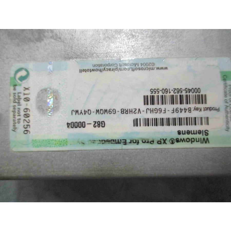 中古 SIEMENS SIMATIC BOX PC 620 (24V) 6ES7647-5BE30-2KX0/Windows XP Pro ...