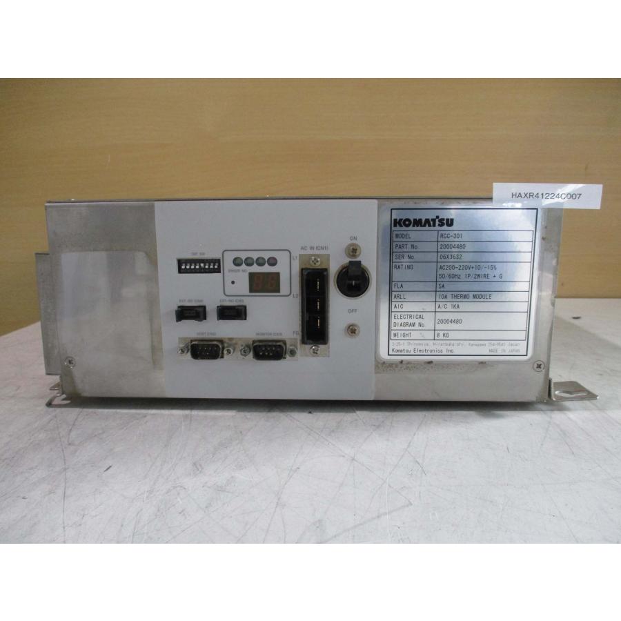 中古 Komatsu RCC-301 Thermo Module Control Box 5A 50/60Hz(HAXR41224C007 ...