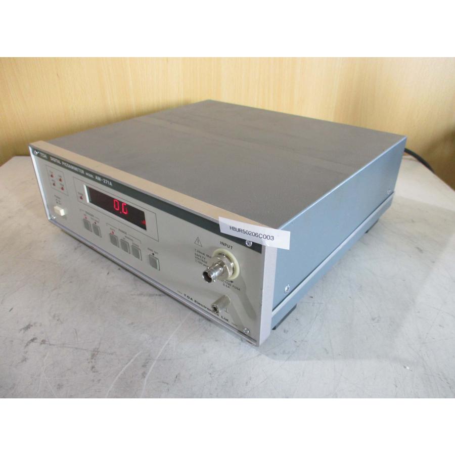 中古 TOA DIGITAL PICOAMMETER AM-271A デジタルピコアンメーター 通電OK＜送料別＞(HBUR50206C003 ...