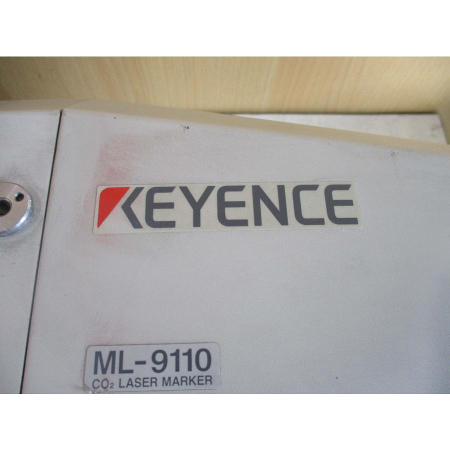 中古 KEYENCE ML-9110/SCANNING LASER MARKER ML-9100レーザーマーカー セット(HBXR50214B001) : growdetrading ...