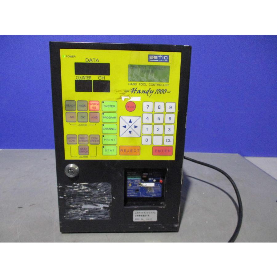 中古 ESTIC HAND NUTRUNNER CONTROL UNIT ENRH-HT10-101 通電OK(HBXR60514D002 ...