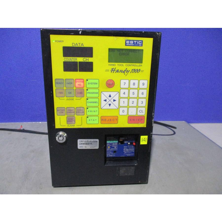 中古 ESTIC HAND NUTRUNNER CONTROL UNIT ENRH-HT10-101 通電OK(HBXR60514D005 ...