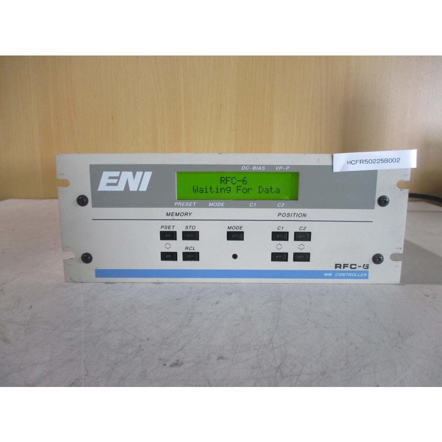 中古 ENI RFC-6 RF Match Controller MWC-01 通電OK(HCFR50225B002) : hcfr50225b002 : growdetrading ...