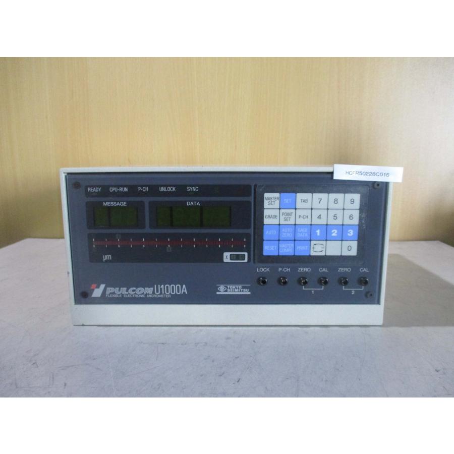 中古 TOKYO SEIMITSU Electronic Micrometer E-PU1020A 電子マイクロメータ 20VA ...