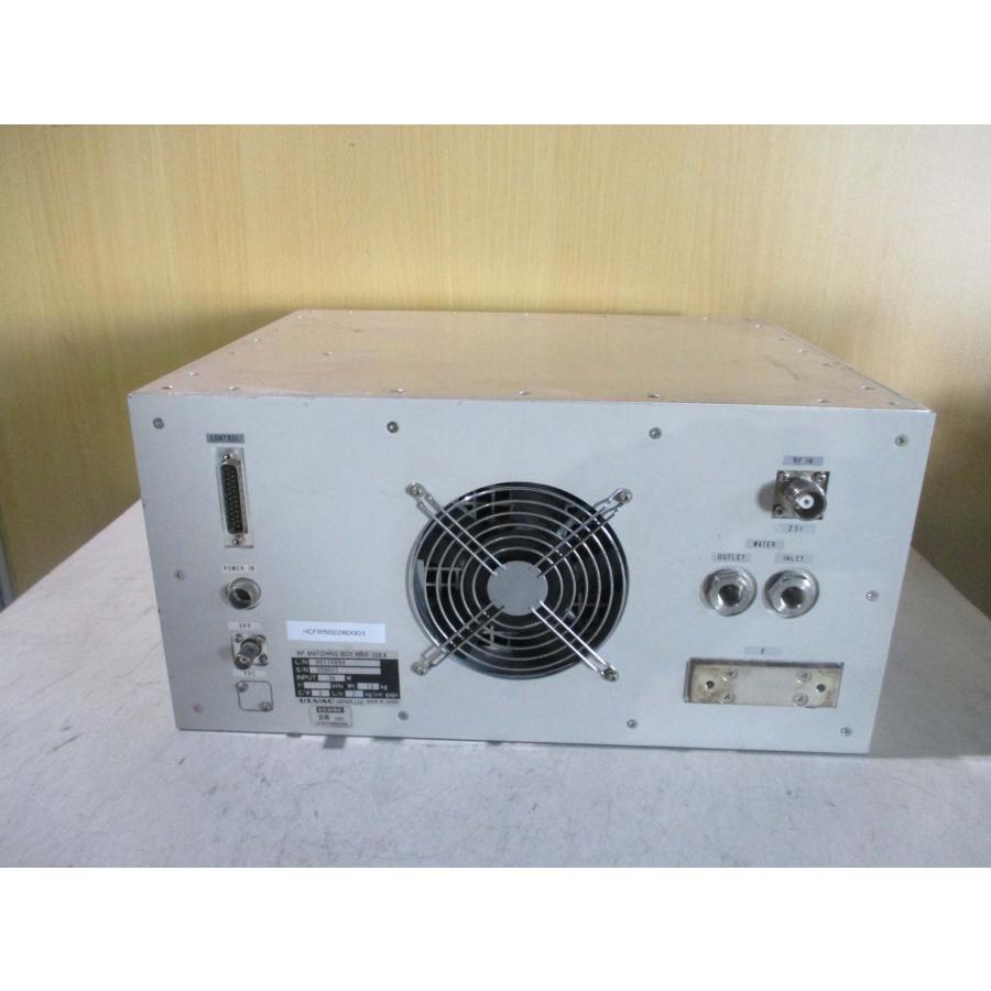 中古 ULVAC RF MATCHING BOX MBX-30EA 3KW RF電源用 マッチングボックス(HCFR50228D001) :HCFR50228D001 ...