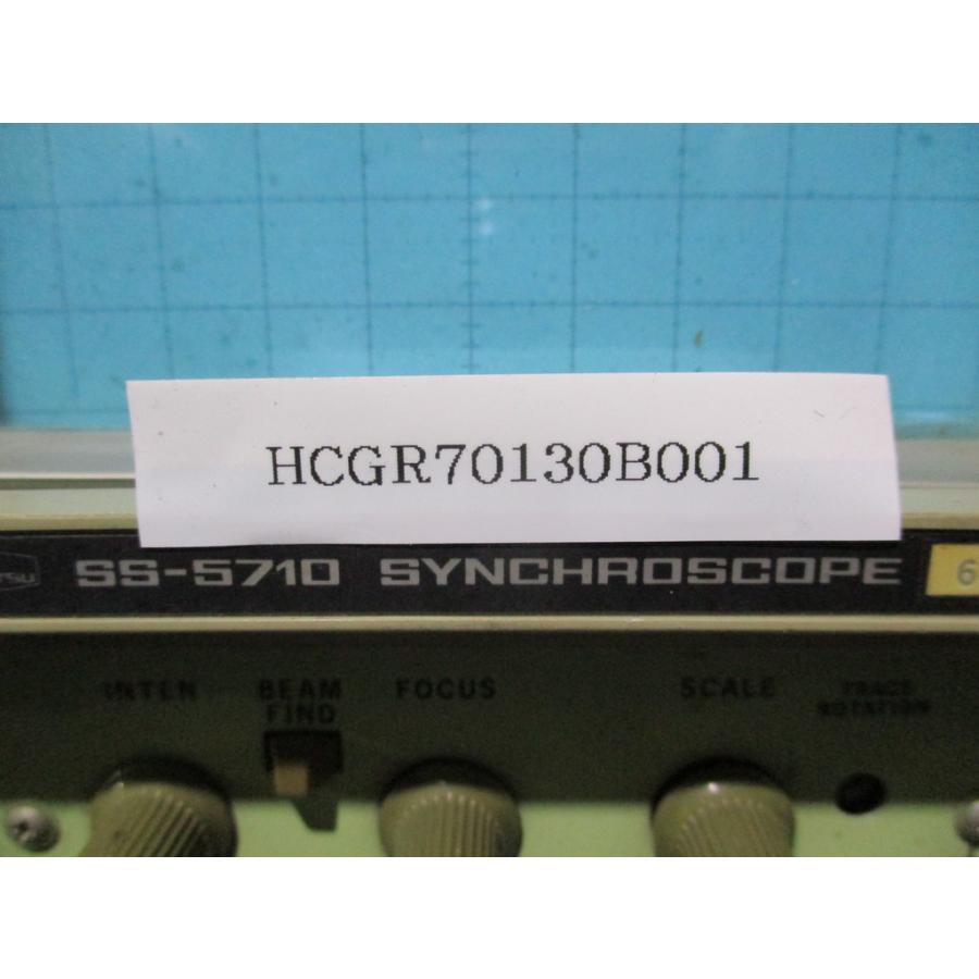 中古 岩通 SS-5710 アナログ オシロスコープ シンクロスコープ＜通電OK>(HCGR70130B001) : growdetrading Yahoo!ショップ - 通販 - Yahoo ...