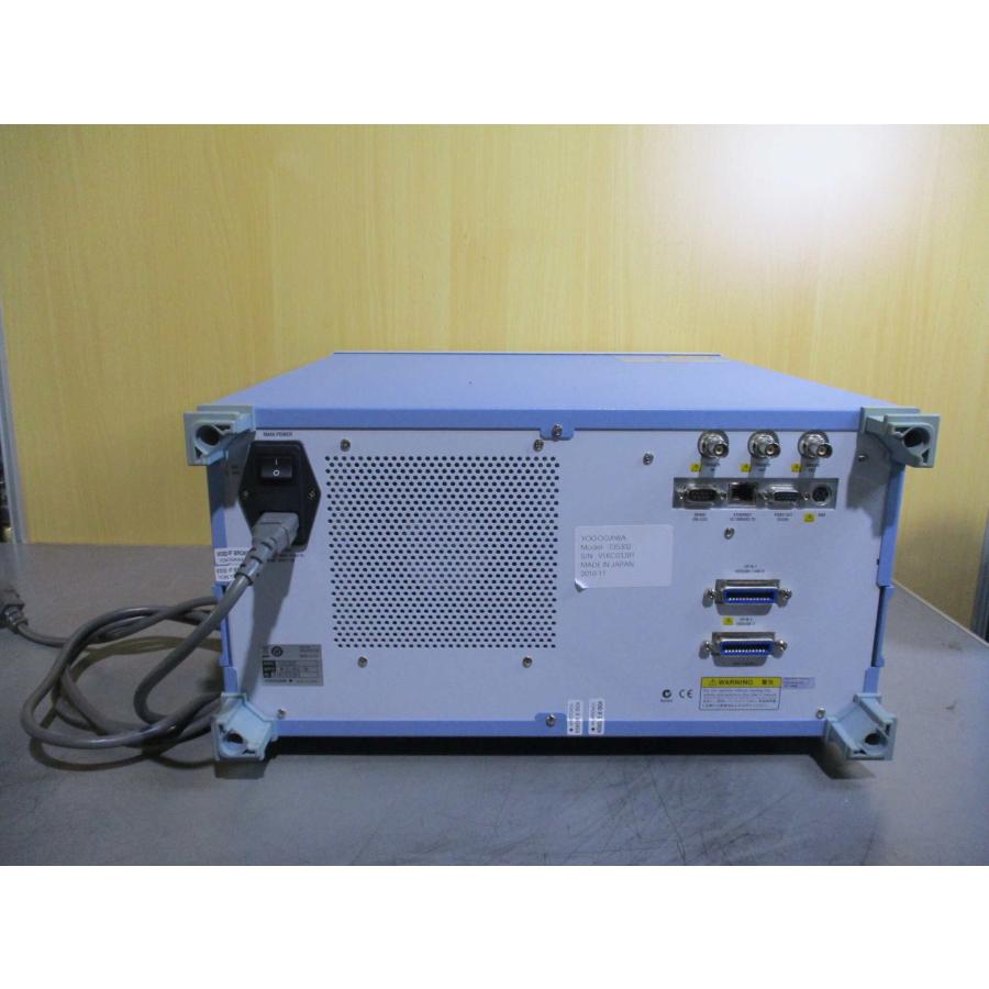 中古YOKOGAWA AQ6370B 735302-M/FC/RFC/7N OPTICAL SPECTRUM ANLYZER スペクトラム ...