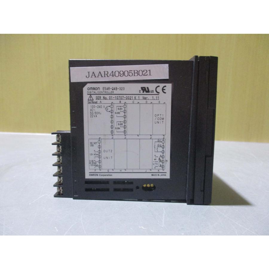 中古OMRON DIGITAL CONTROLLER E5AR-Q4B-323(JAAR40905B021) : jaar40905b021 : growdetrading Yahoo ...
