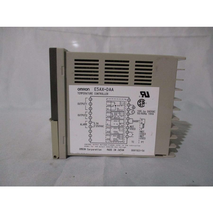 中古OMRON E5AX-DAA TEMPERATURE CONTROLLER(JAAR40905B047) : growdetrading Yahoo!ショップ - 通販 - Yahoo ...