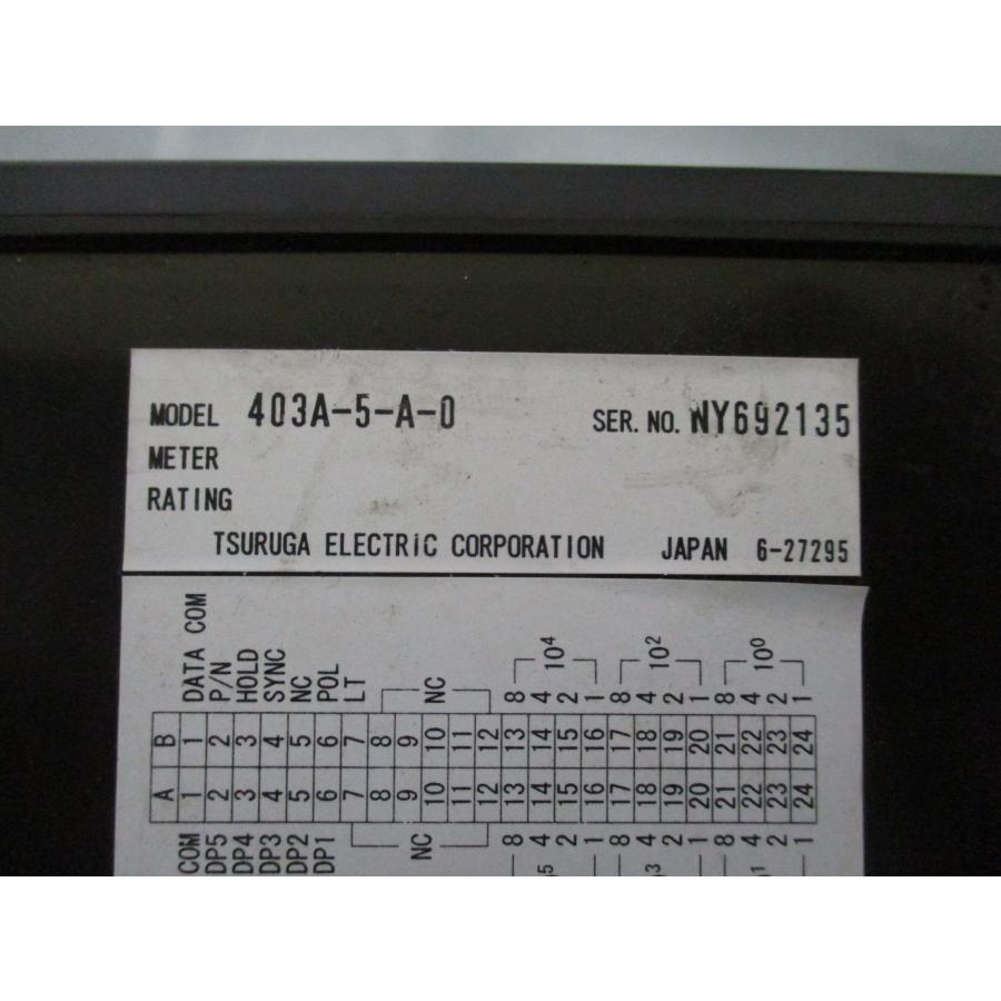 中古 TSURUGA 403A-5-A-0デジタル表示器(JAAR40907D002) : growdetrading Yahoo!ショップ ...